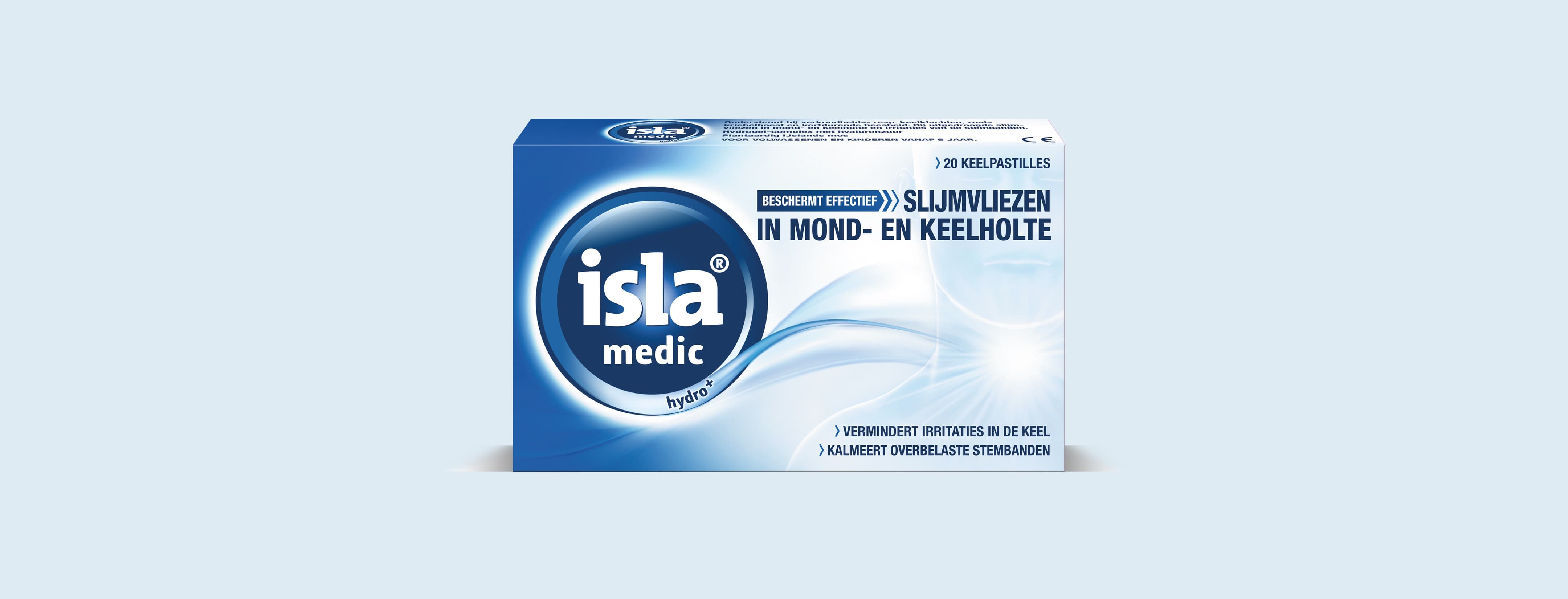 isla medic | bij verkoudheidsklachten in mond en keelholte